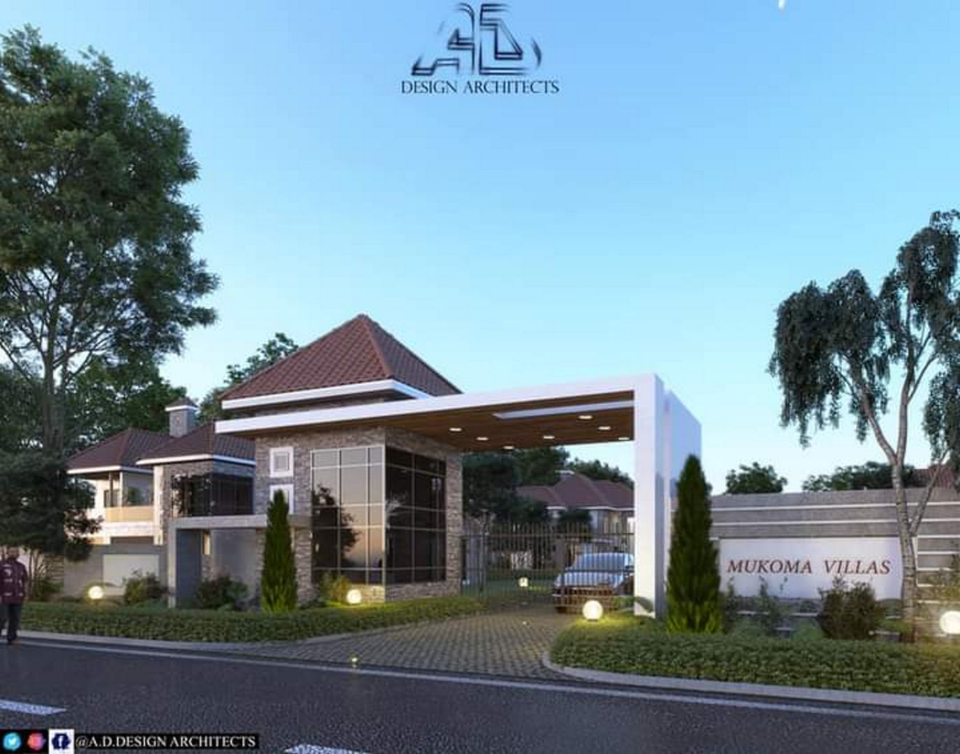 Mukoma Villas Estate – AD Design Architects